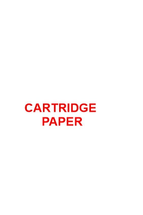 Cartridge Paper – Drawing & Drafting Australia